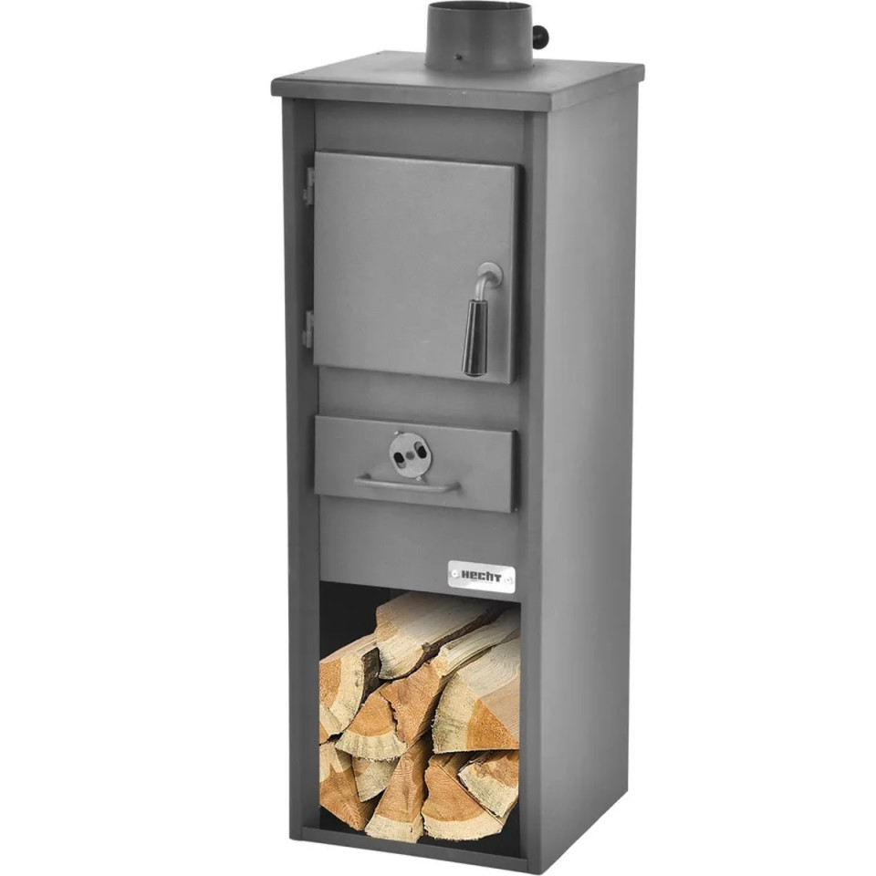 Soba fonta pe lemne, tip semineu, cu plita de gatit, Verdo Patyne ...