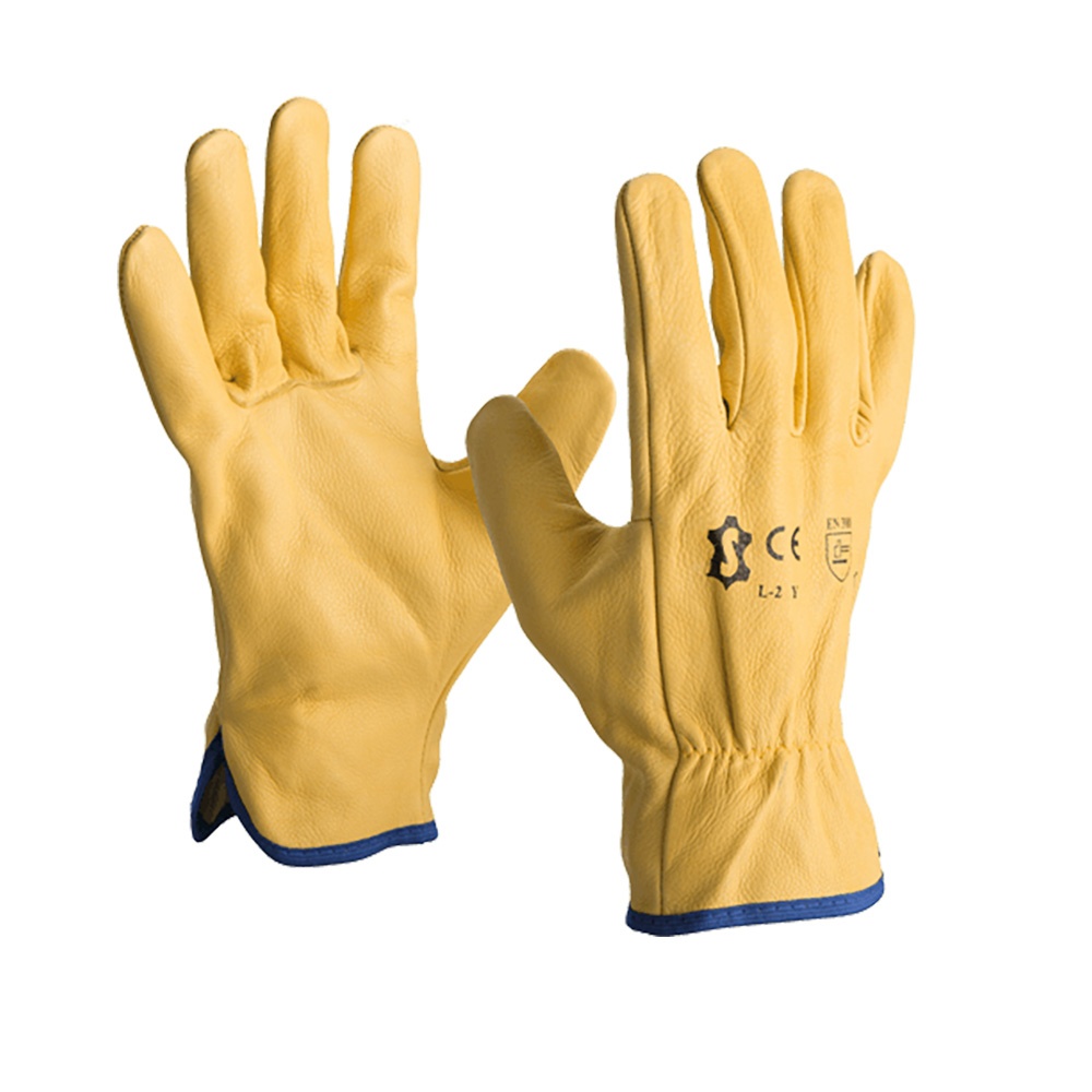 Manusi pentru lucru, piele