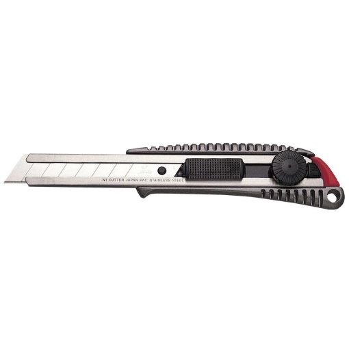 CUTTER/CUTIT METALIC RETRACTABIL MEDIU LAMA DE 18MM - NT CUTTER