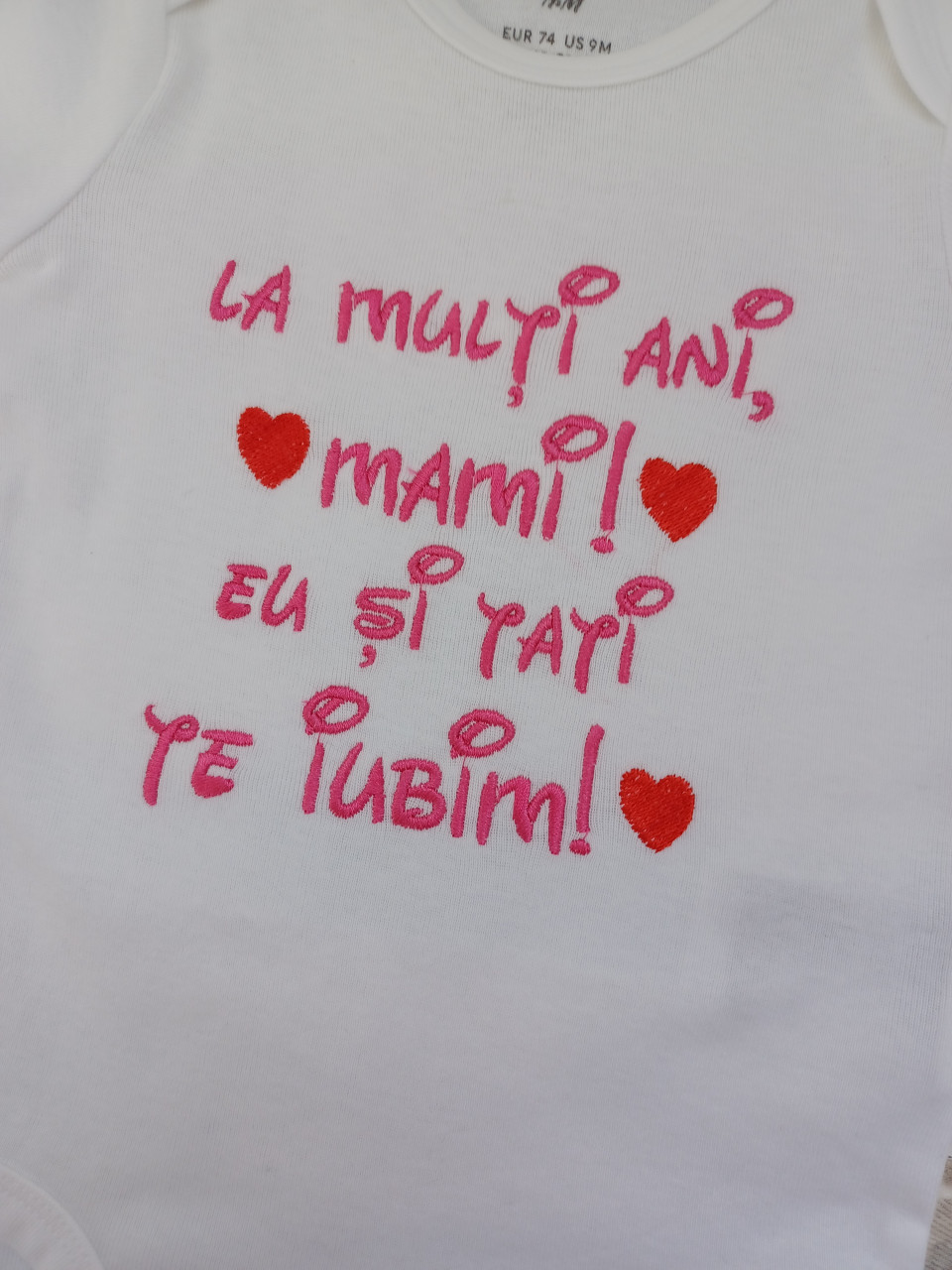 Body personalizat La multi ani ,mami