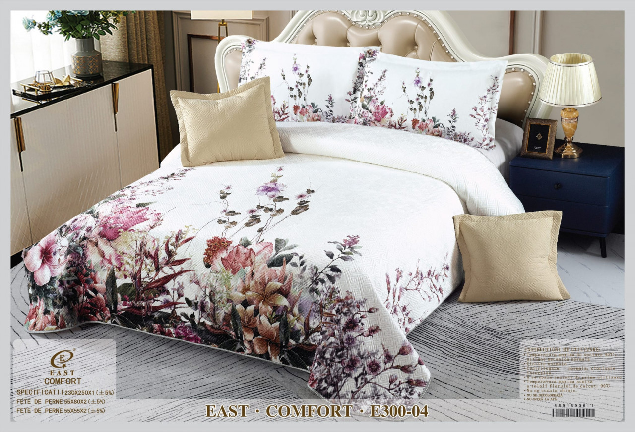 Set Cuvertura Catifea EST300-04