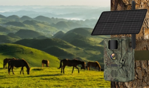 Camera de Vanatoare, 4G, GPS, Panou Solar, Ucon
