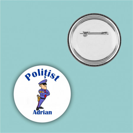Insignă personalizată -Polițist