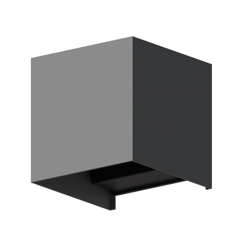 Lampa de perete de exterior LED Calex Bari Up & Down, lumina alba calda ...