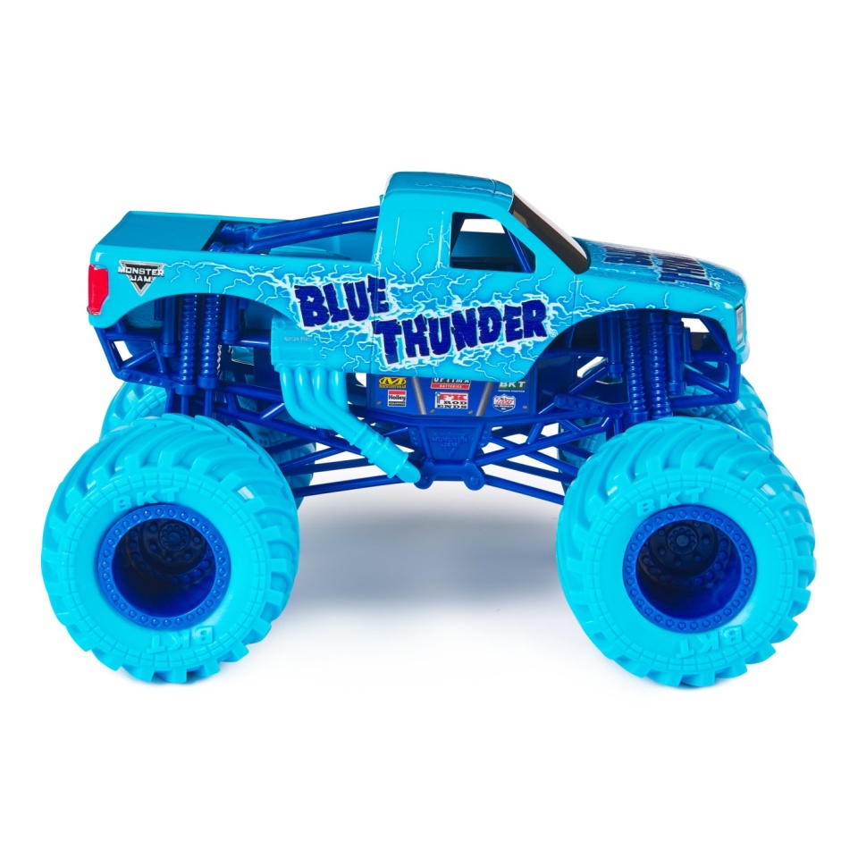 MONSTER JAM MASINUTA METALICA BLUE THUNDER SCARA 1:24