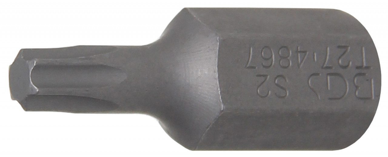 Bit Torx T27, lungime 30mm, antrenare 10mm(3/8"), BGS 4867
