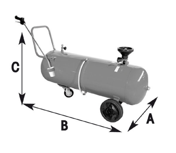 Dispersor de spuma activa pentru spalatorie auto, rezervor din otel ...