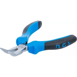 Cleste cu varf indoit pentru electronica, 125 mm, BGS 383