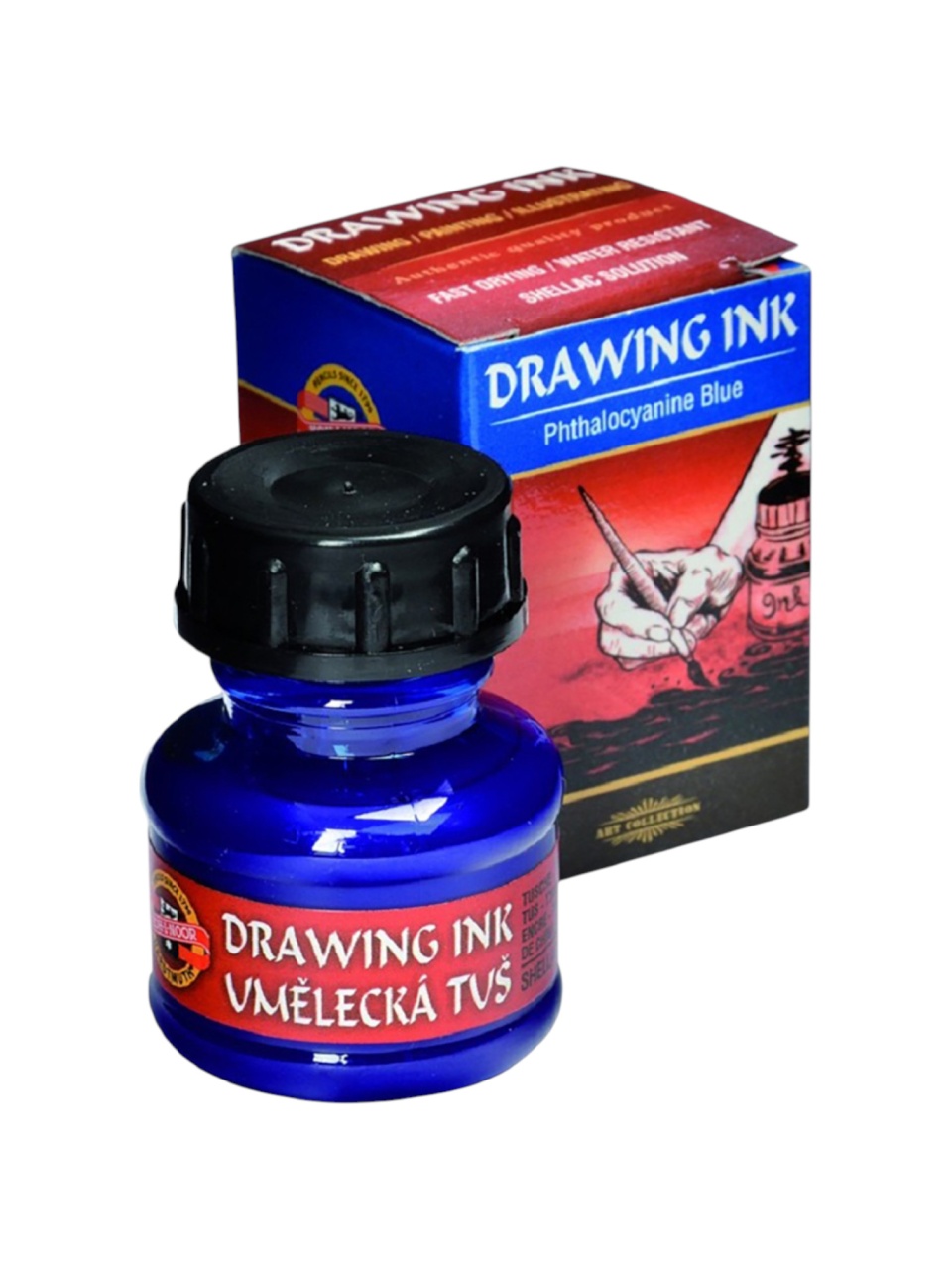 Tuš drawing 2400 phthalocyanin blue 20g