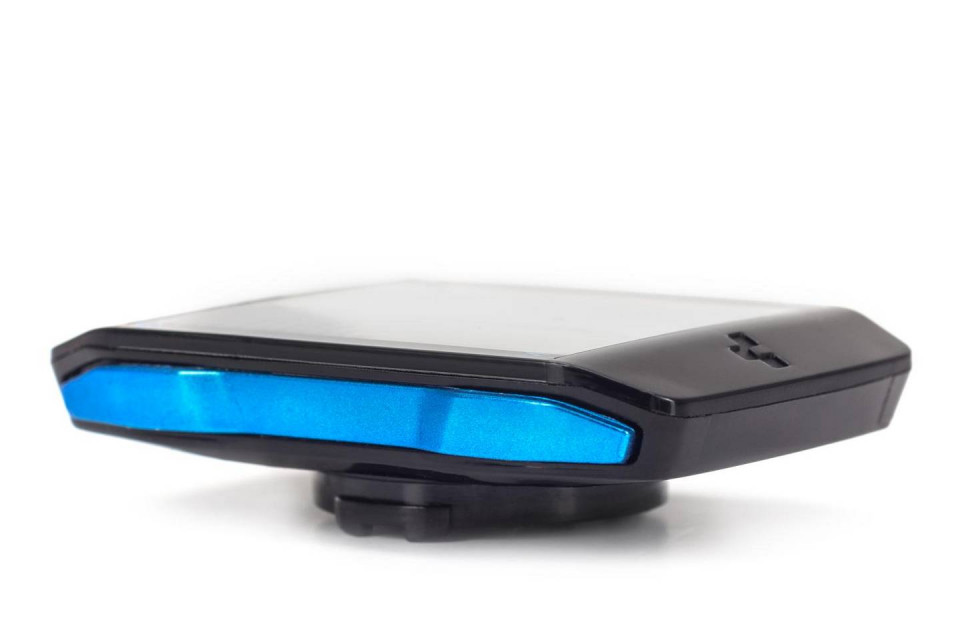 Ciclocomputer CUBE Computer RACE EVO black´n´blue metallic