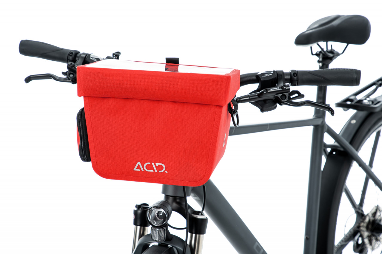 COS ACID PANNIERS TRAVLR FRONT PRO 7 FILINK Flame Black Bikexcs.ro