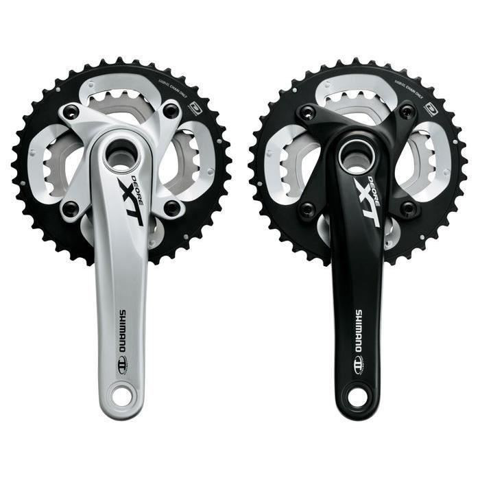 Angrenaj Shimano XT FC-M785 10 V 38-24T Brat de 170mm Negru