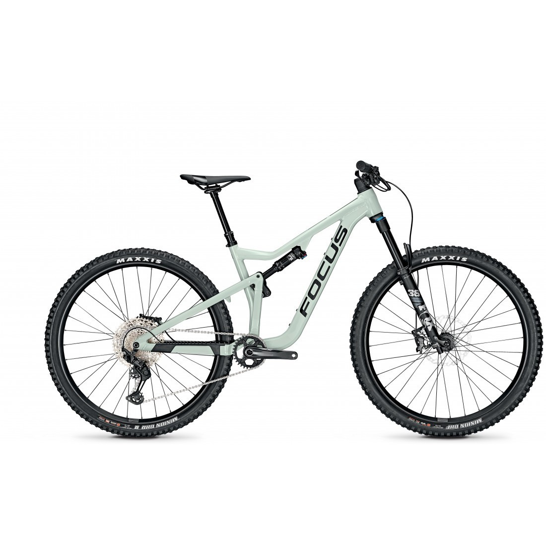 Bicicleta MTB Full Suspension Focus Jam 6.9 Nine 29 Sky Grey - XL(47cm ...