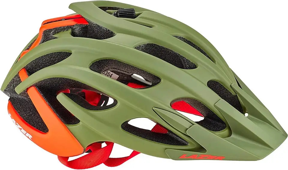 Casca ciclism LAZER Magma+ Matte Kaki MTB Bikexcs.ro