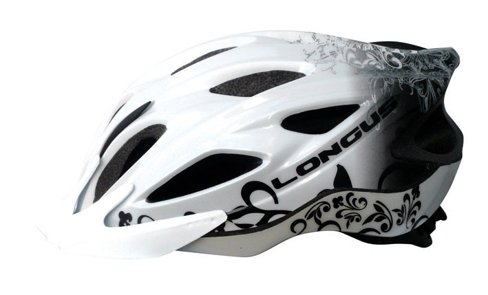 Casca Longus Lyra Plus Lady Alb/Negru