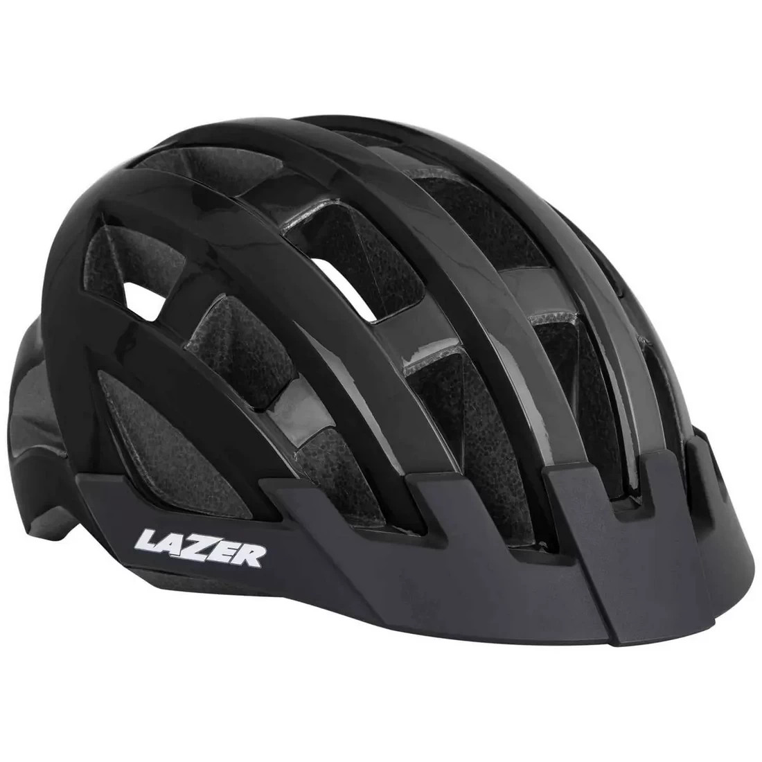Casca bicicleta LAZER Compact Black One Size Bikexcs.ro