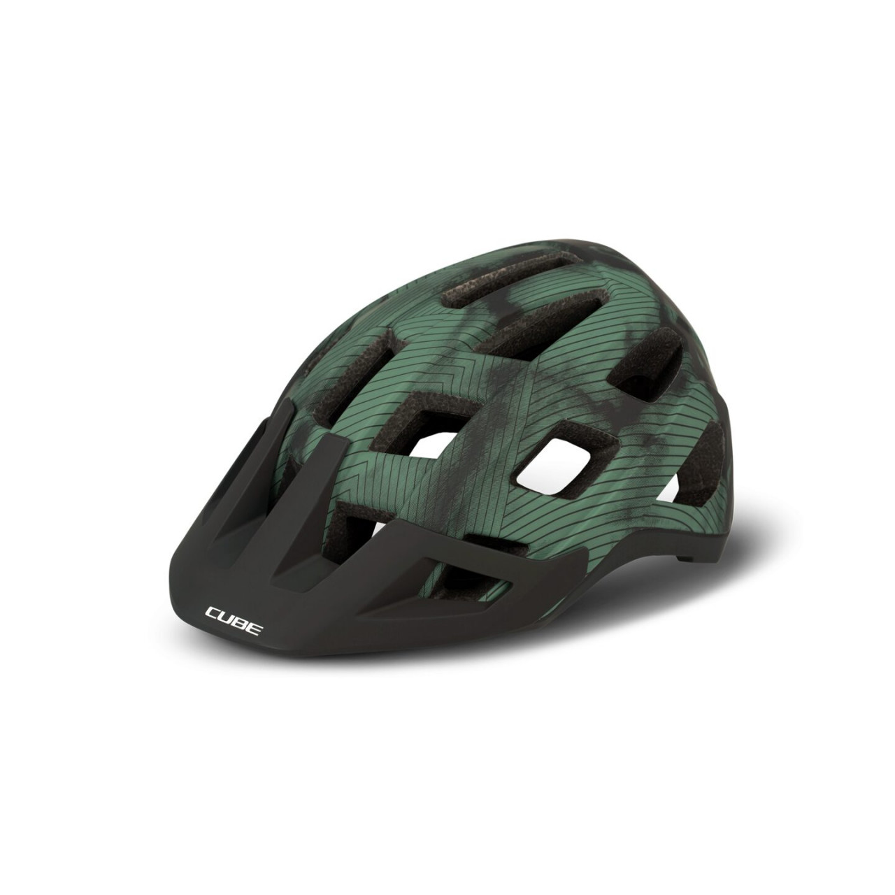 Casca CUBE Helmet Badger Green Bikexcs.ro