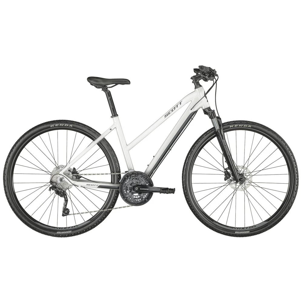 Bicicleta Trekking-Oras SCOTT Sub Cross 20 Lady Alb Bikexcs.ro
