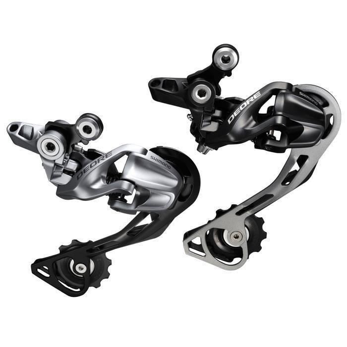 Schimbator Spate Shimano Deore RD-M610-GS Shadow 10 V Negru