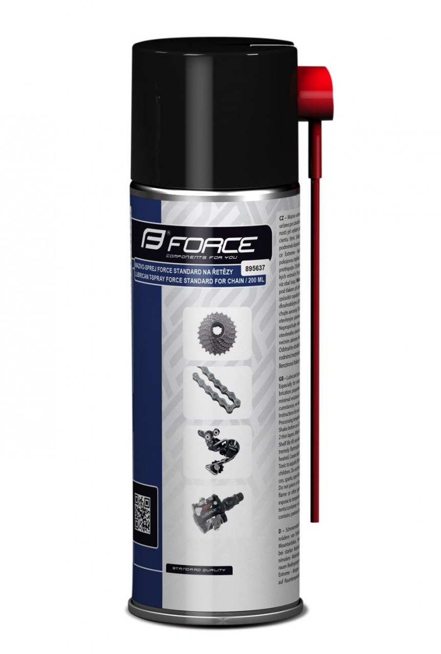 Spray Force lubrifiant Standard pentru lant 200 ml Bikexcs.ro