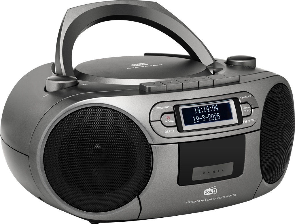 Sistem audio ECG CDR 990 DAB, 2 x 2 W RMS, Radio FM, USB, CD Player ...