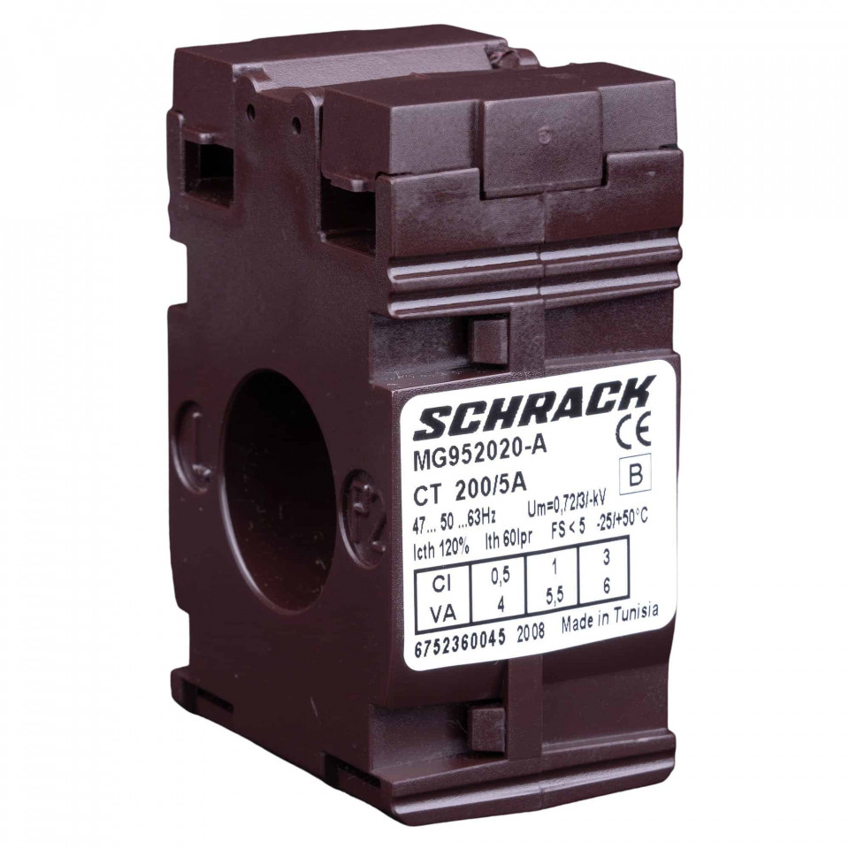 Transformator de curent 200/5A Schrack