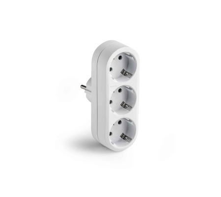 Adaptor 3 prize schuko 16A 230V IP20 Famatel