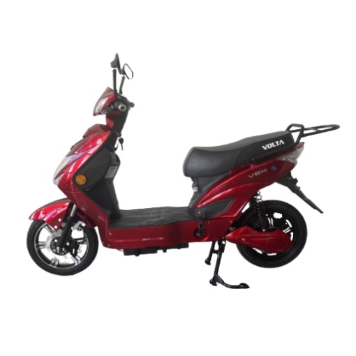 Scuter Electric, Fara Permis, Cu Pedale Voltarom SX - 220 W, visiniu