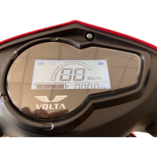Scuter Electric, Fara Permis, Cu Pedale Voltarom SX - 220 W, visiniu