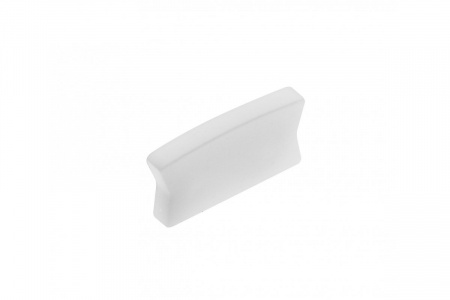 Capac pentru profil LED GLAX Mini aplicat argintiu (10 buc. in blister)