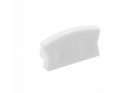 Capac pentru profil LED GLAX Mini aplicat alb (10 buc. in blister)