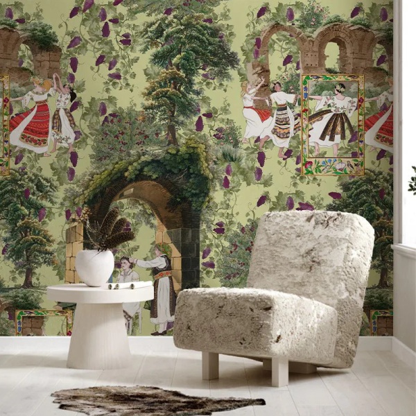 Amurg (verde) Wallpaper