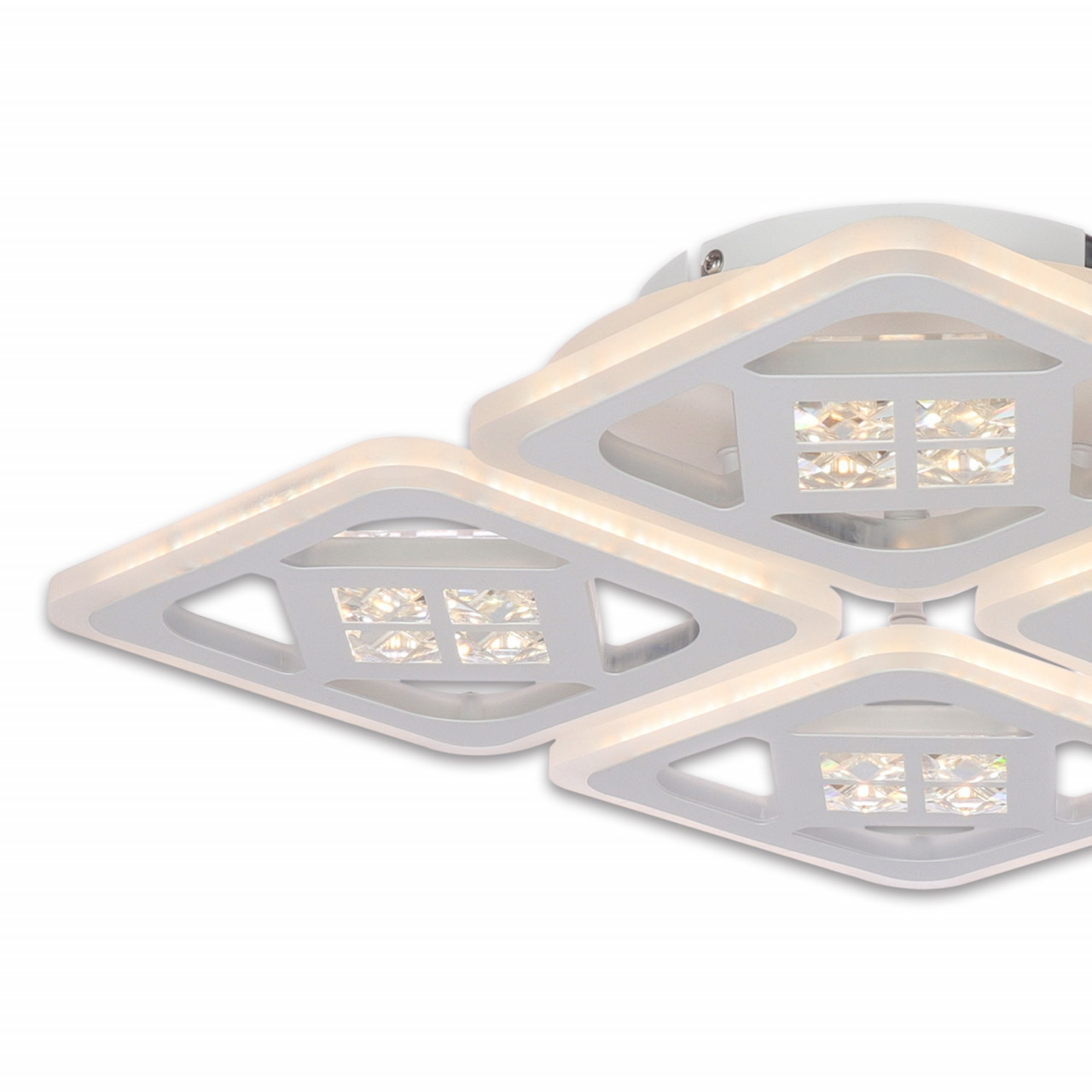 Plafoniera LED Smart Maros, 92 W, 7600 lm, temperatura de culoare ...