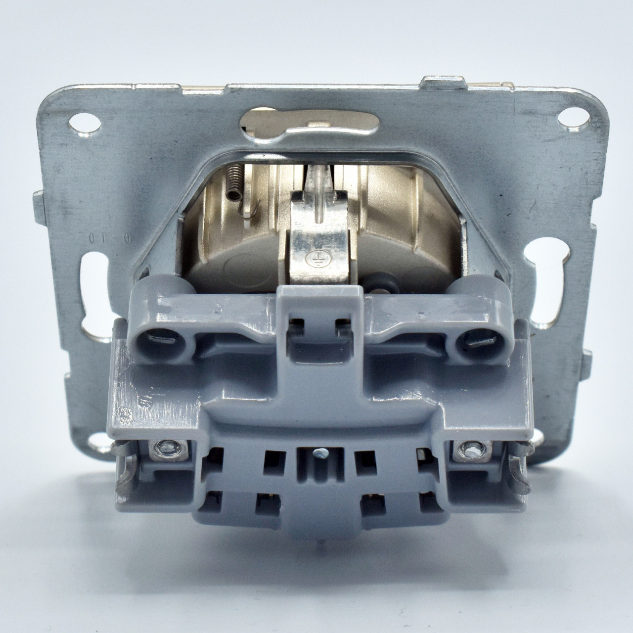 Priza simpla cu capac, 16A, protectie copii, IP20, Bronz, Panasonic ...