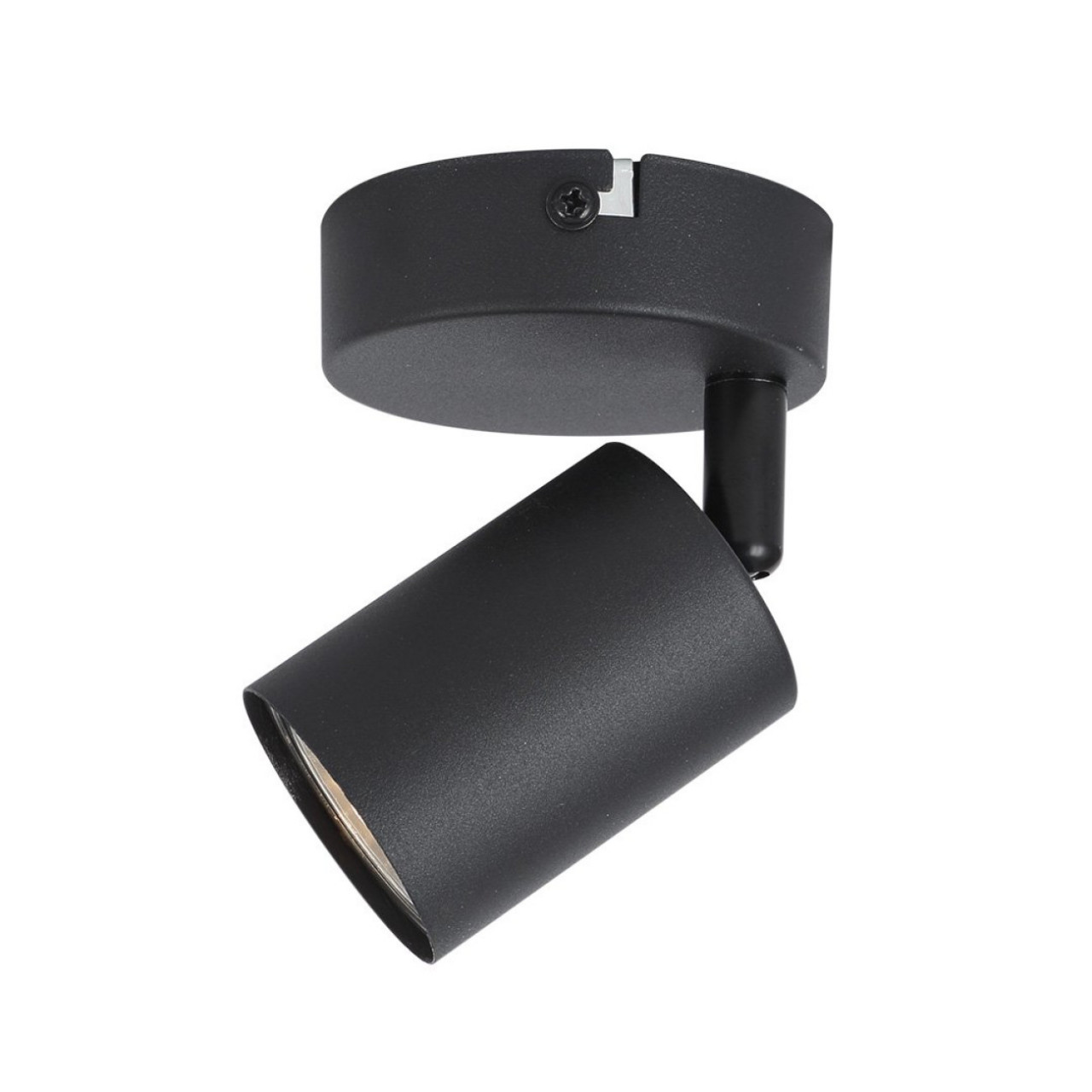 Spot Spike, 1 bec, dulie GU10, negru, metal, Klausen