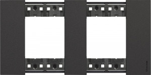 Rama 4 module(2x2), neagra, Bticino Living Now