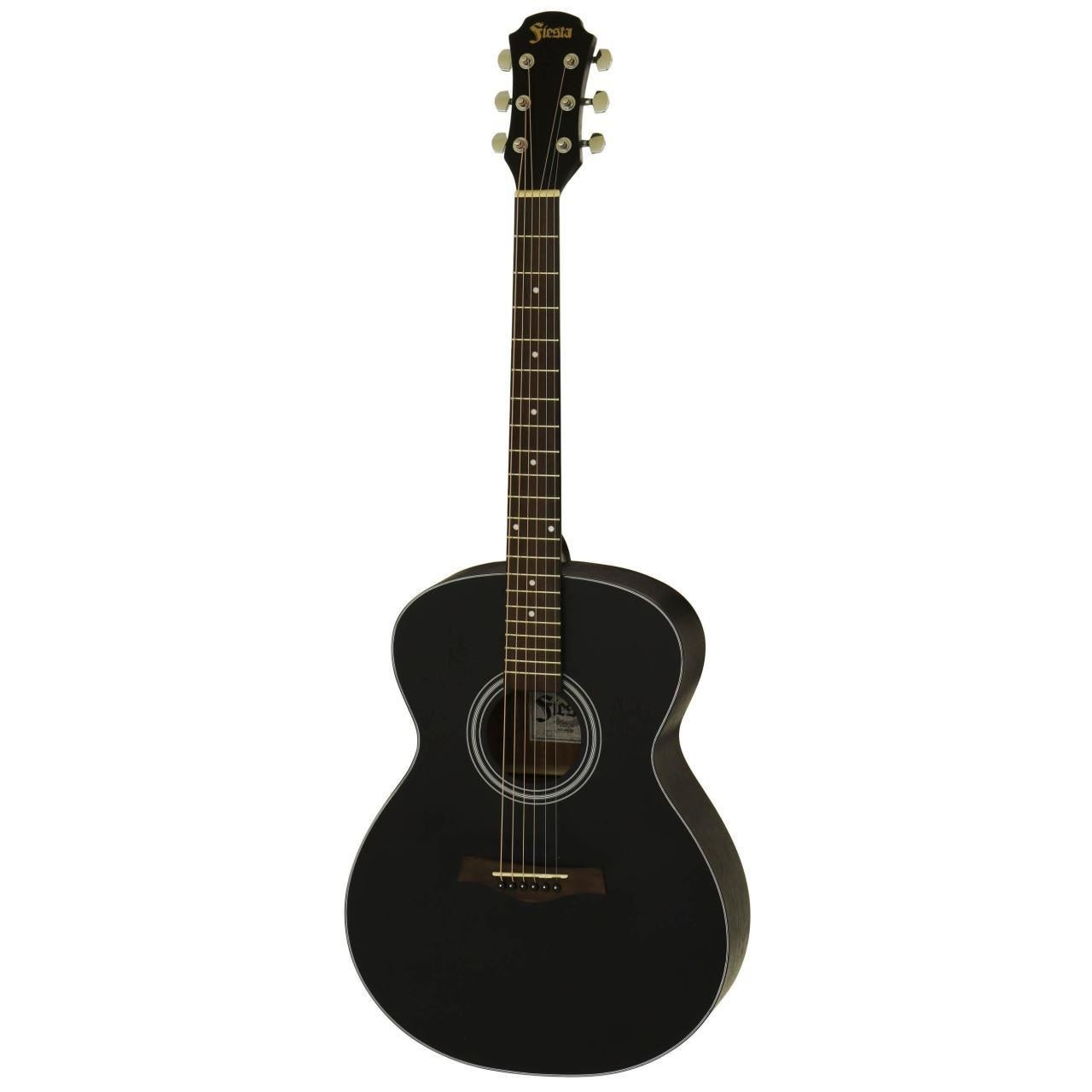 Fiesta FST-F65 Black – Chitară Acustică Folk cu Corzi Metalice | MusicShop