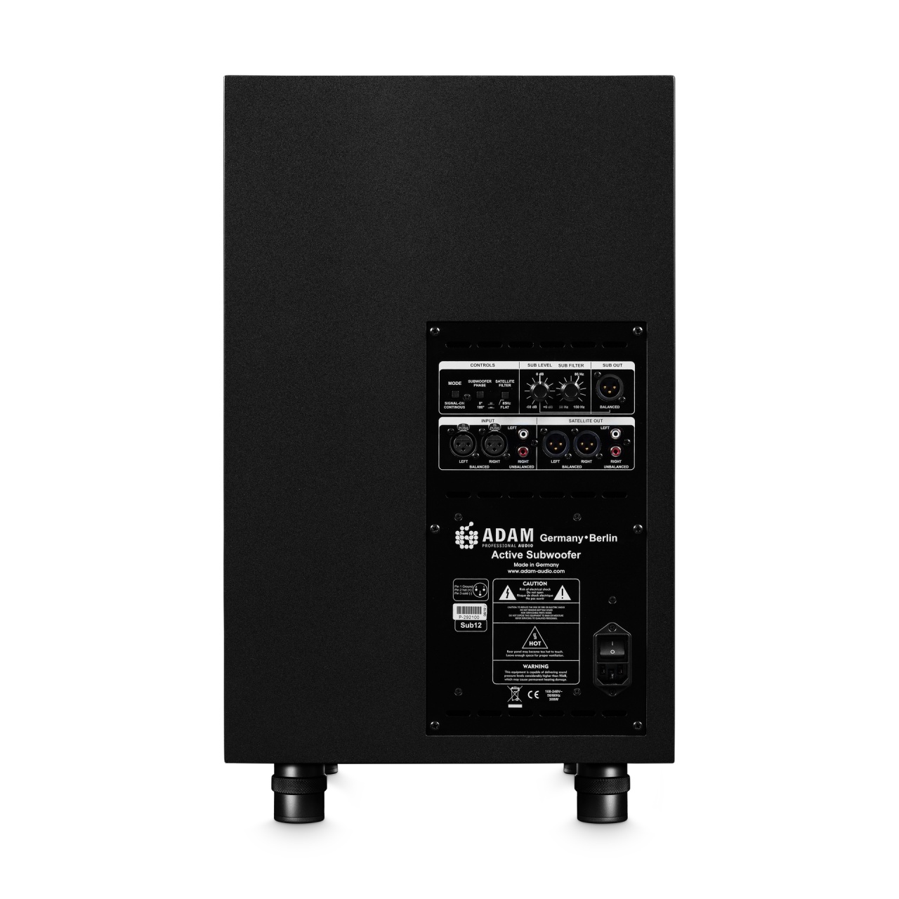 ADAM Audio Sub12 Subwoofer Activ 12” Bass Extins pentru Studio | MusicShop