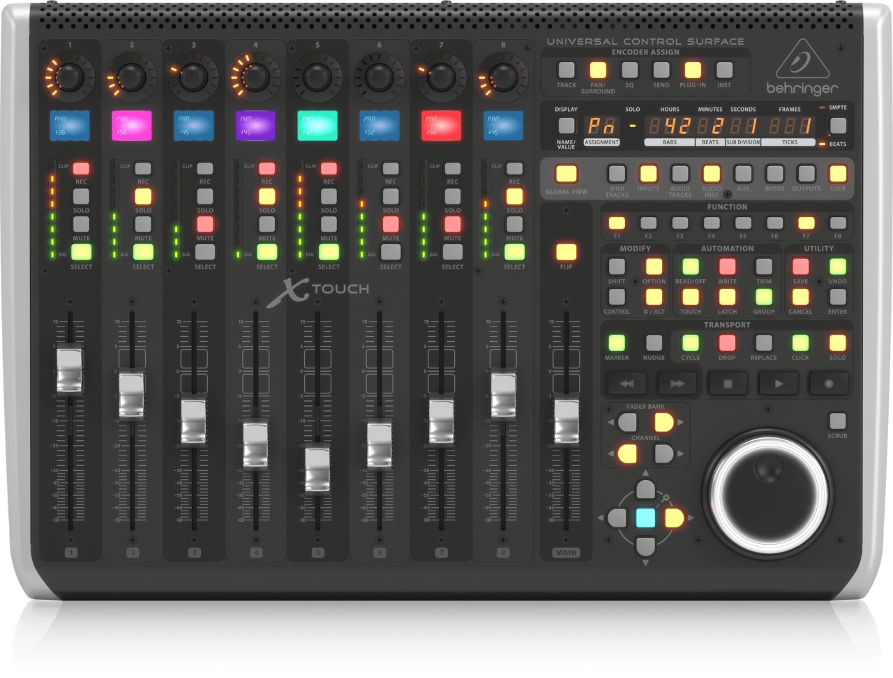Behringer X-Touch – Controler DAW Universal cu Fader Motorizat și LCD | MusicShop
