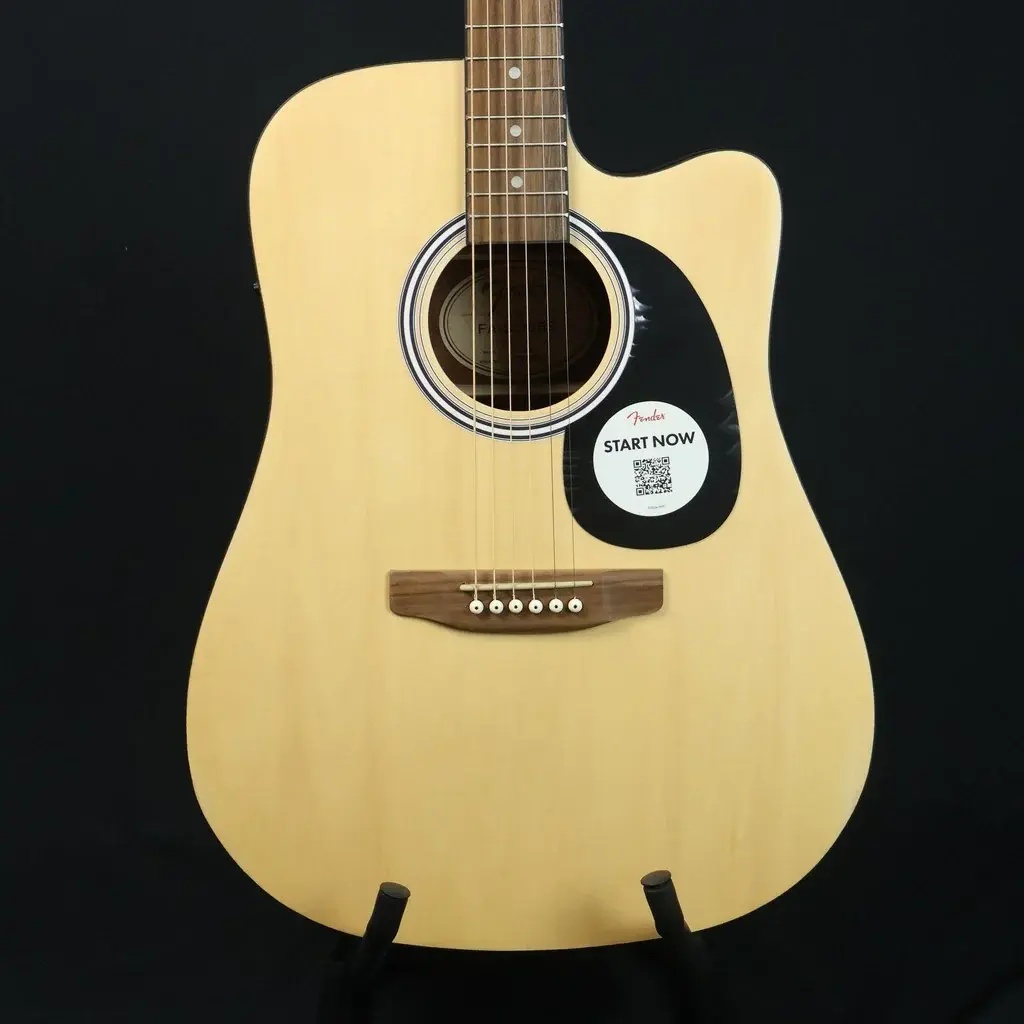 Chitară Electroacustică Fender FA-25CE Dreadnought (Natural) – Ideală ...
