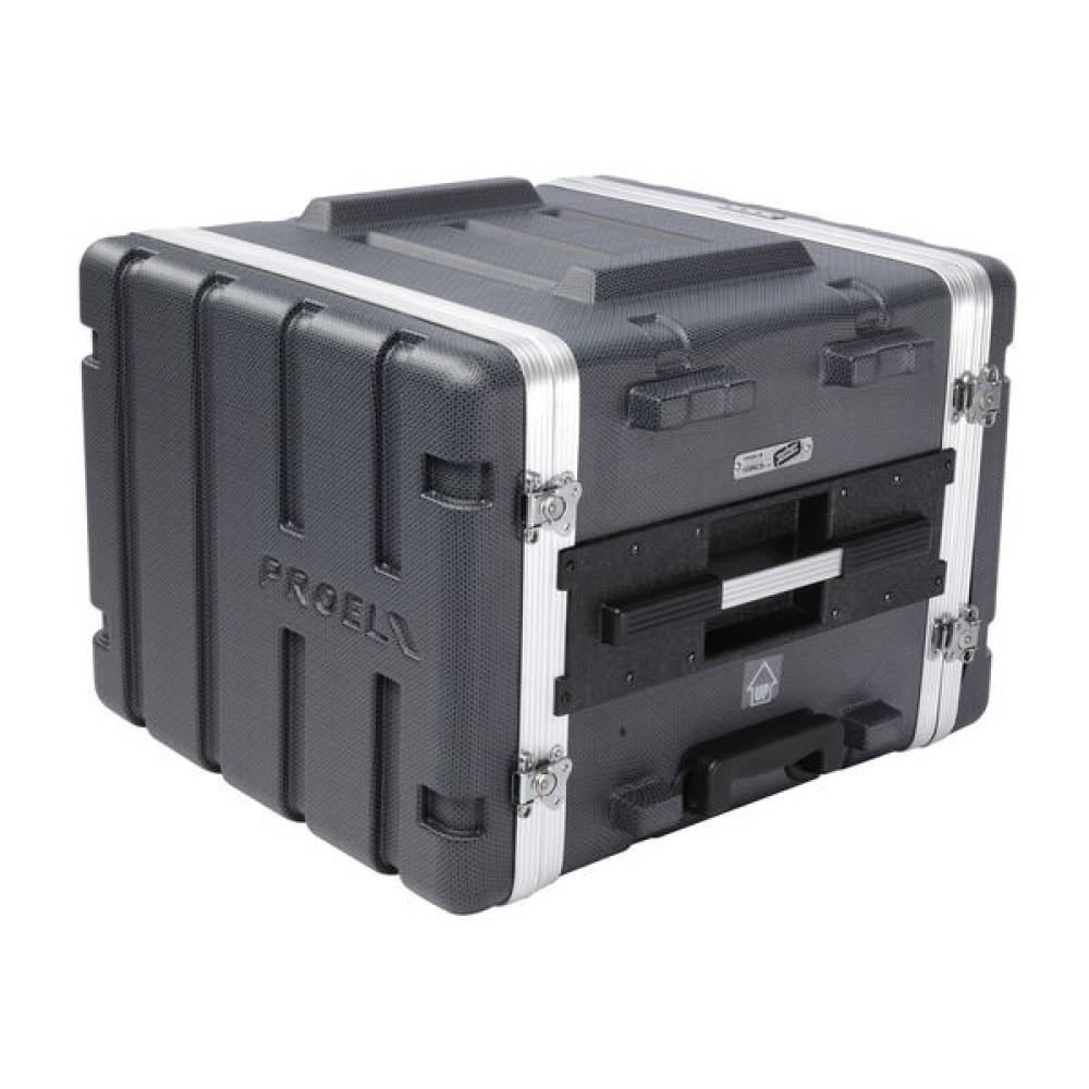 Proel FOABSR8UW – Rack Case 19″ 8U cu Roți și Mâner Trolley | MusicShop