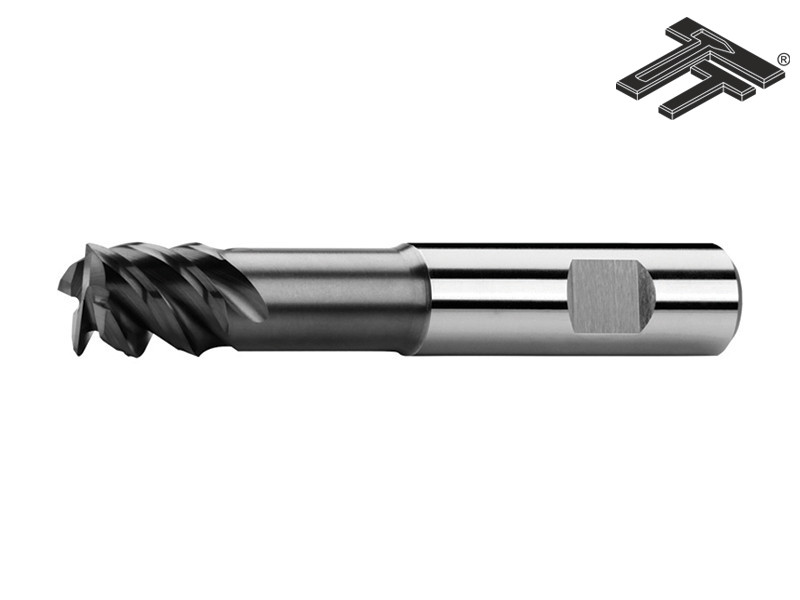 Freza cilindro-frontala, coada cilindrica, cu 4 dinti HSSE PM AlTiN ...