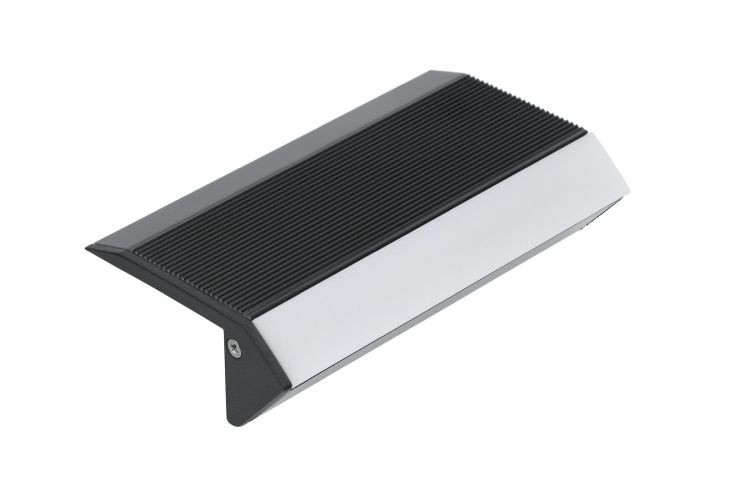 Profil LED de trepte UP-BOLD12, negru, lungime 2m