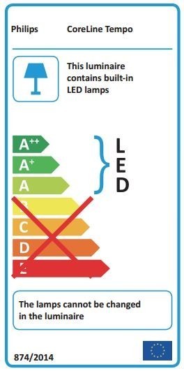 Philips - Proiector LED BVP120 120W simetric, alb-neutru