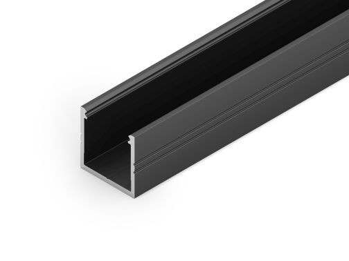 Profil LED aparent SMART 16, negru, lungime 2m