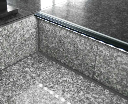 Profil LED de trepte STEP 10, aluminiu anodizat, lungime 2m