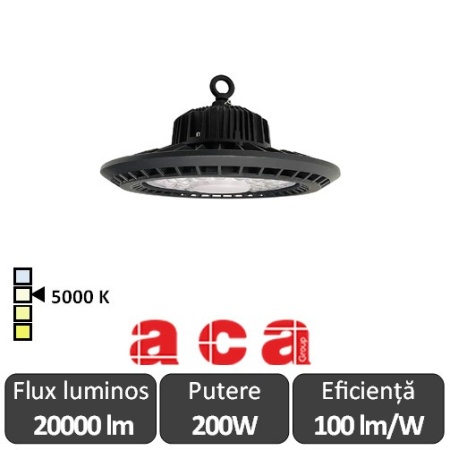 Aca Lighting-Aparat iluminat cu LED AXEL Highbay 200W