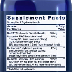 NAD+ Cell Regenerator™ (300 mg) cu Resveratrol Elite™