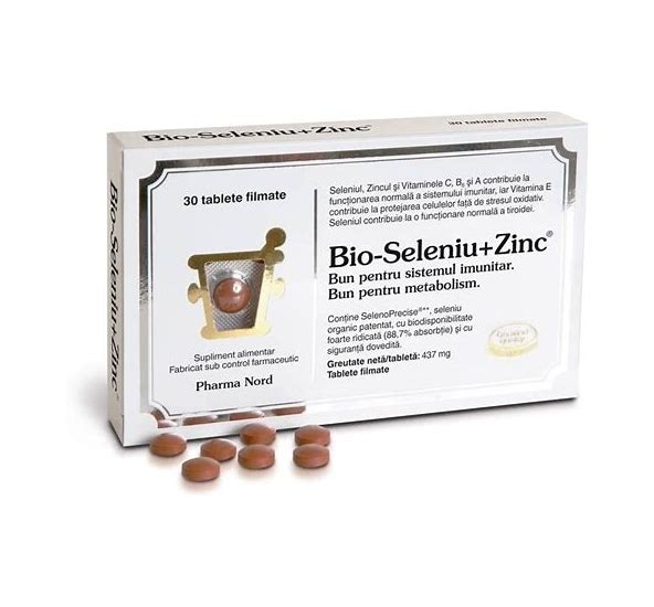 Bio Seleniu Zinc x 30 capsule