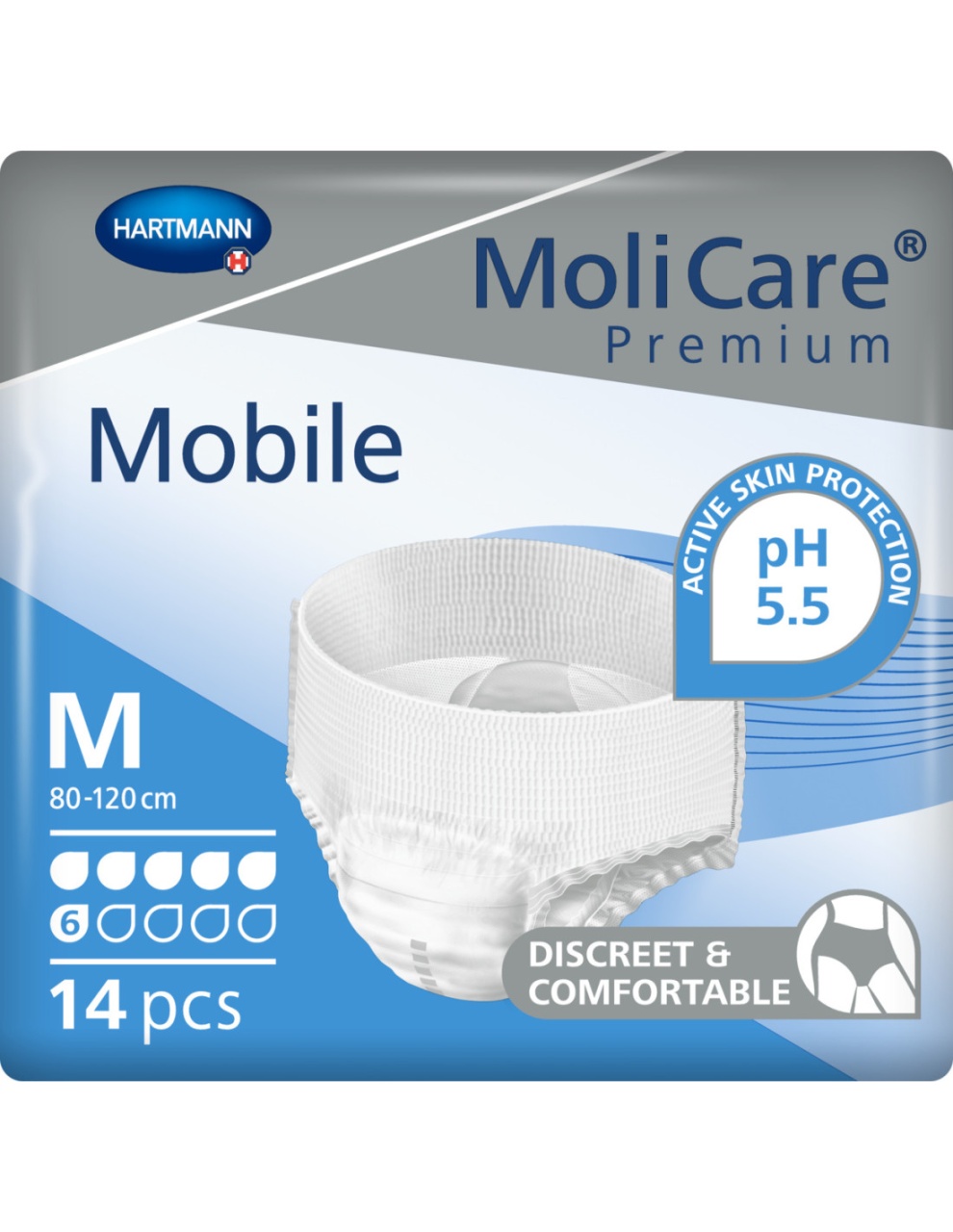 Hartmann Molicare Premium Mobile marimea M x 14 bucati